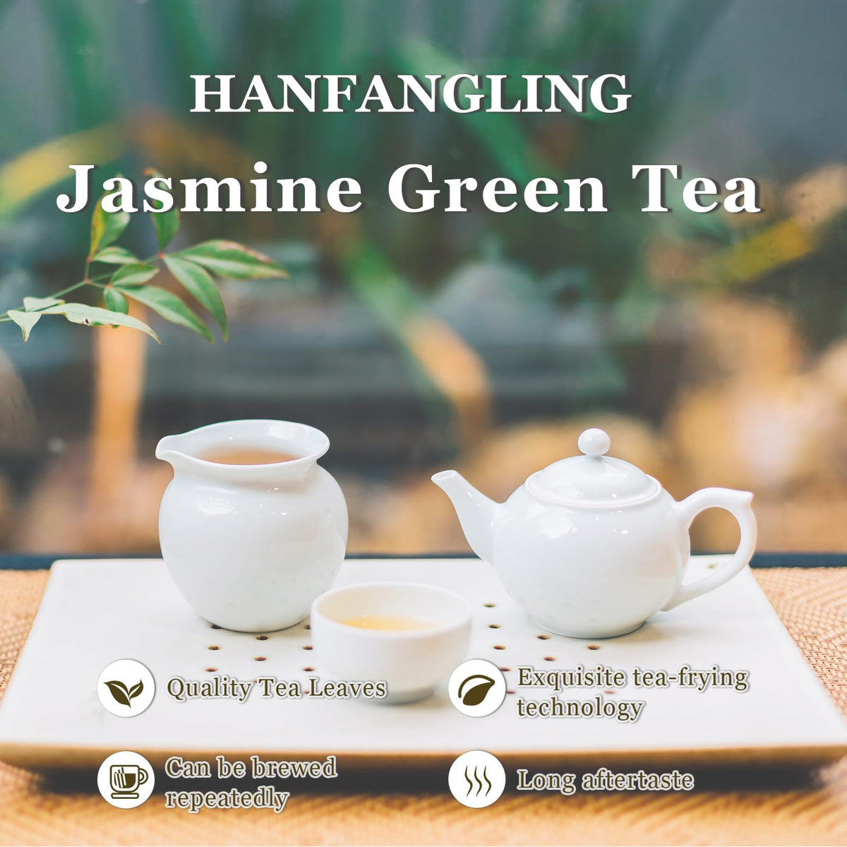 refreshing jasmine green tea blend