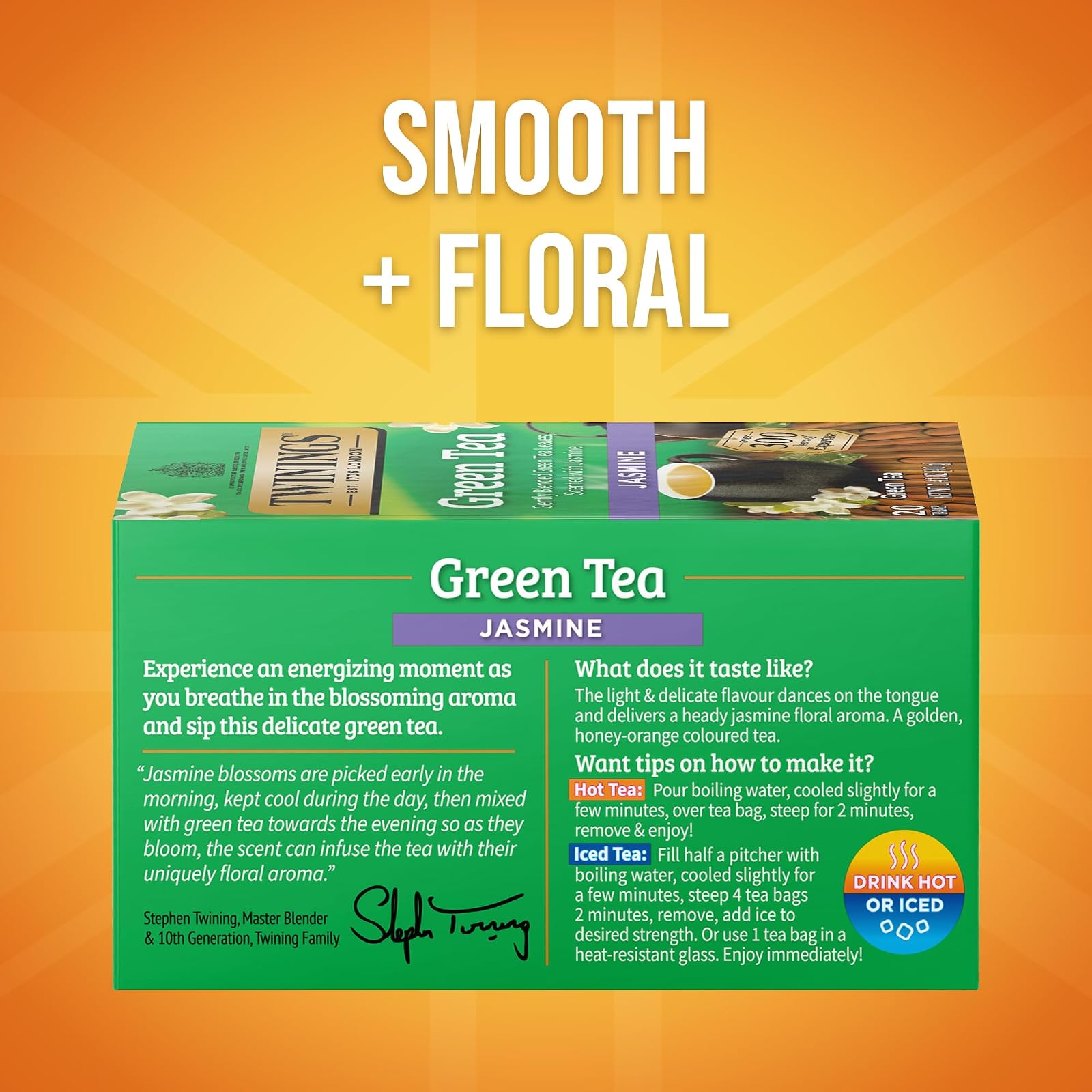 refreshing jasmine green tea experience