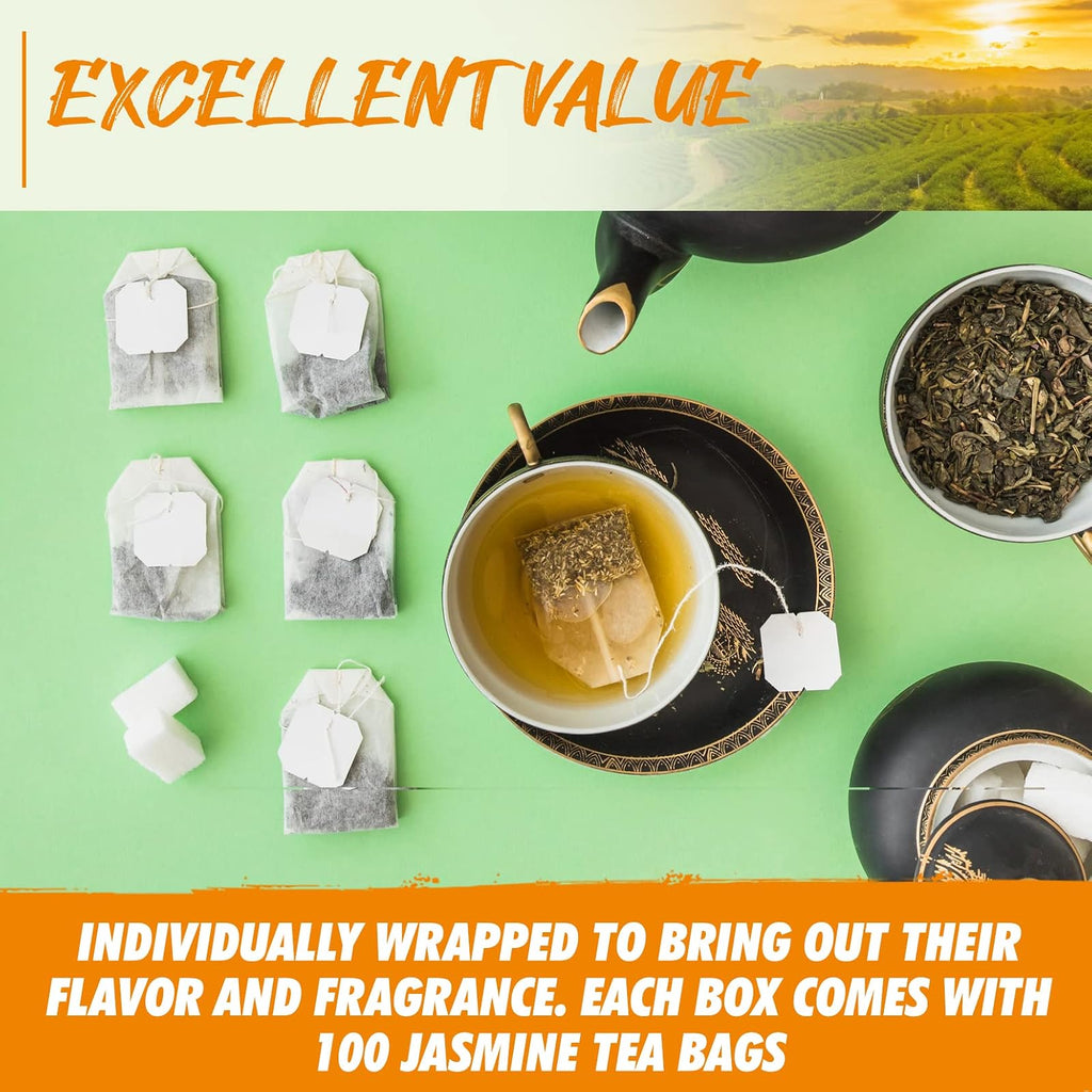 refreshing jasmine green tea experience