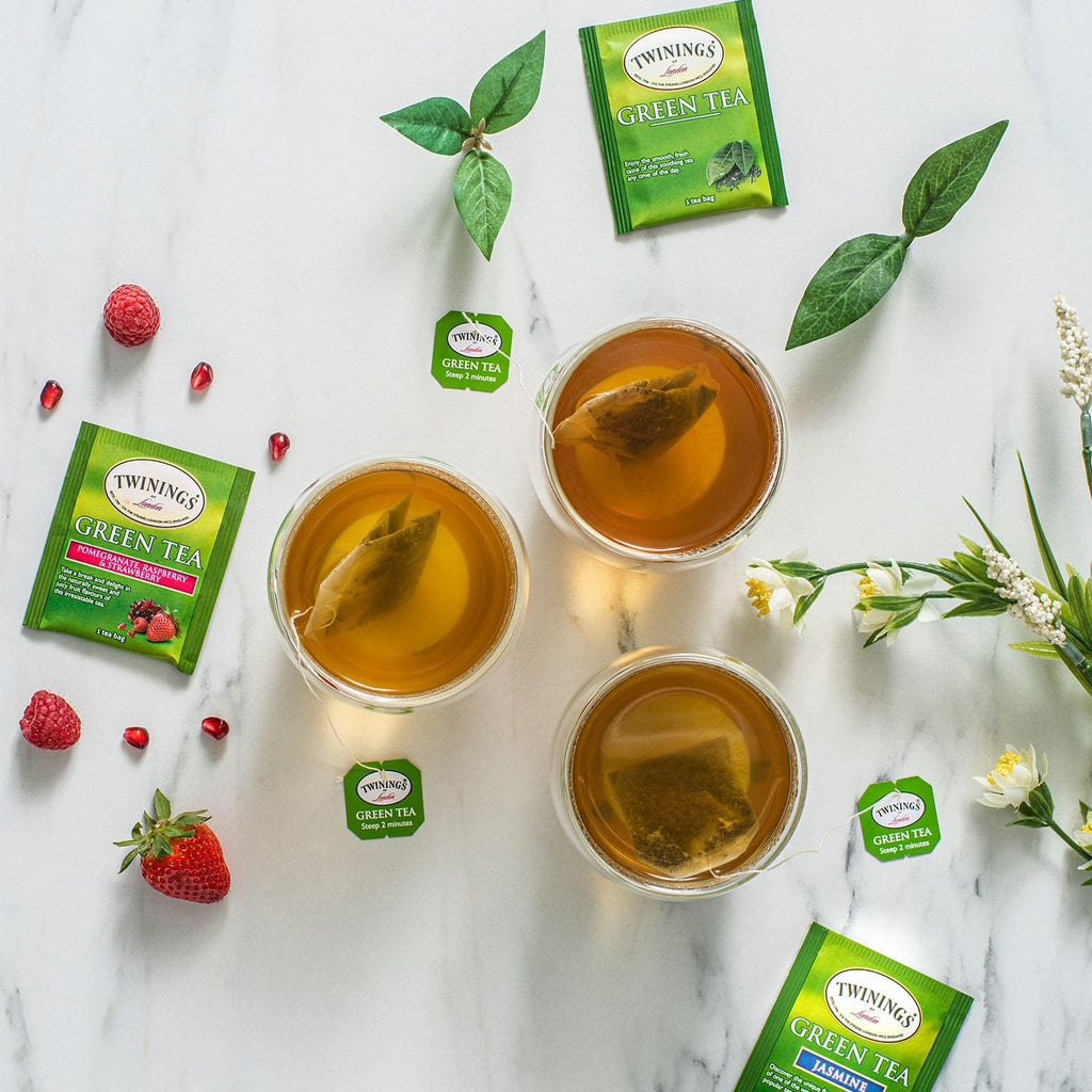 refreshing jasmine green tea flavour