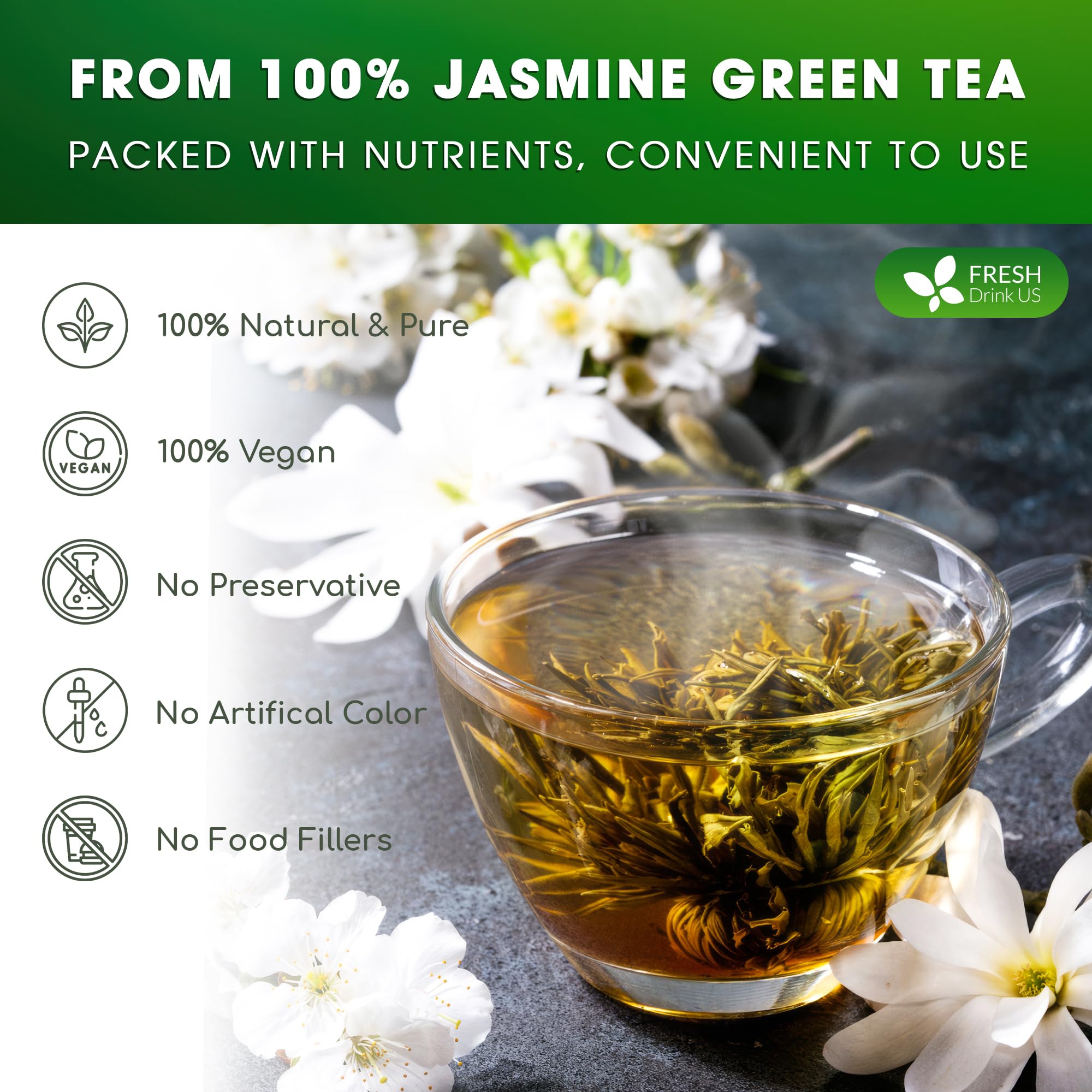 refreshing jasmine herbal infusion