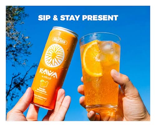 Refreshing kava kava sparkling drink