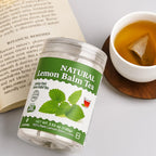 refreshing lemon balm herbal infusion