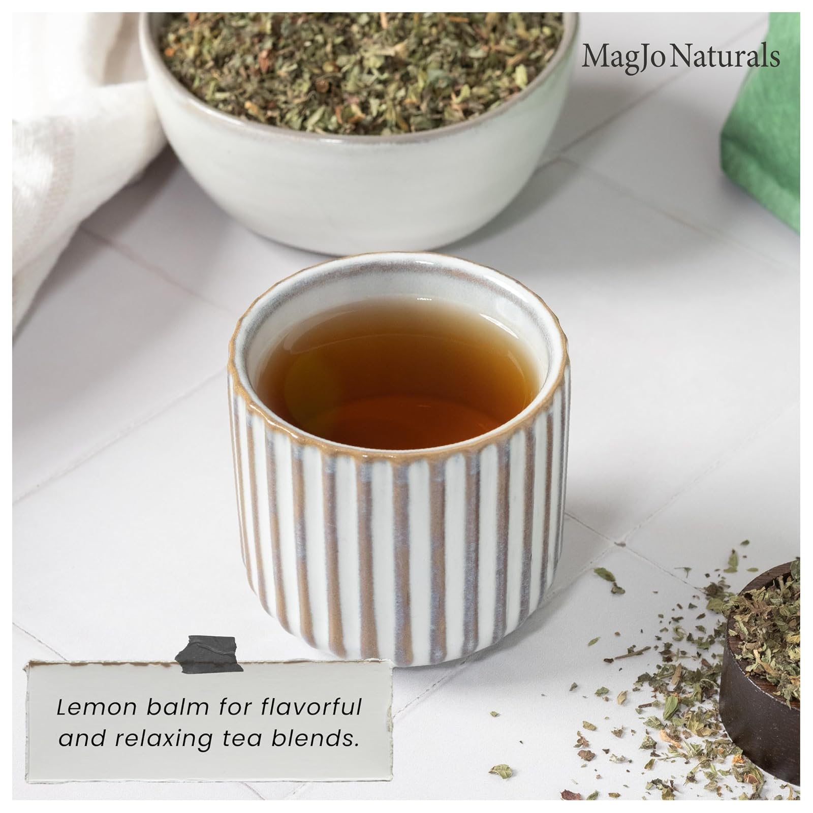 refreshing lemon balm tea blend