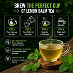 refreshing lemon balm tea for wellness