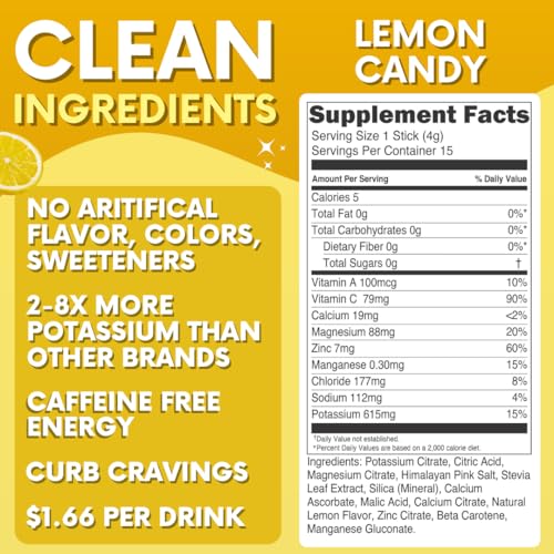 refreshing lemon electrolyte drink mix