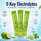 refreshing lemon flavour electrolyte packets