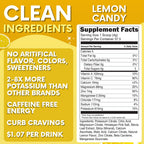 refreshing lemon flavour electrolyte powder
