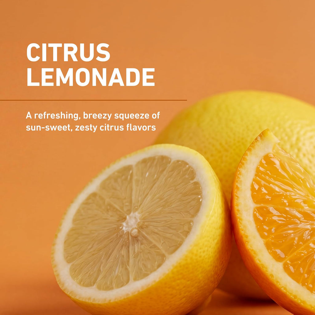 refreshing lemon flavour protein powder