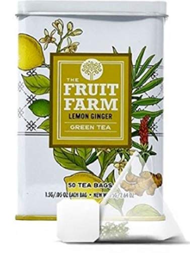 refreshing lemon ginger green tea