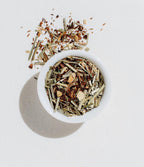 refreshing lemon ginger herbal infusion