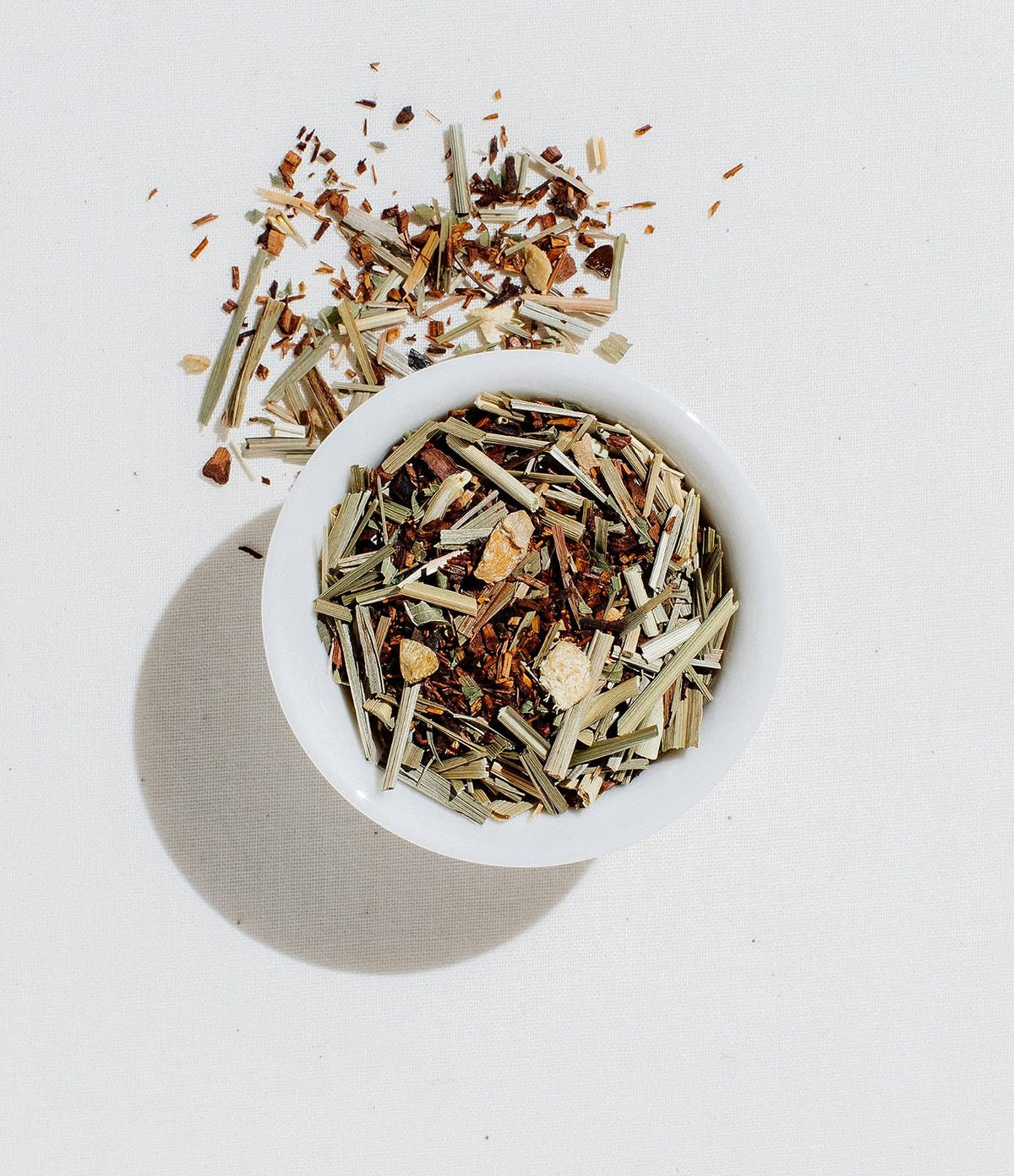 refreshing lemon ginger herbal infusion