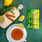 refreshing lemon ginger infusion