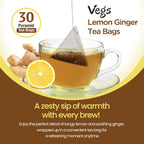 refreshing lemon ginger infusion