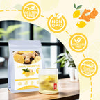 refreshing lemon ginger tea bags