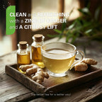 refreshing lemon ginger tea bags