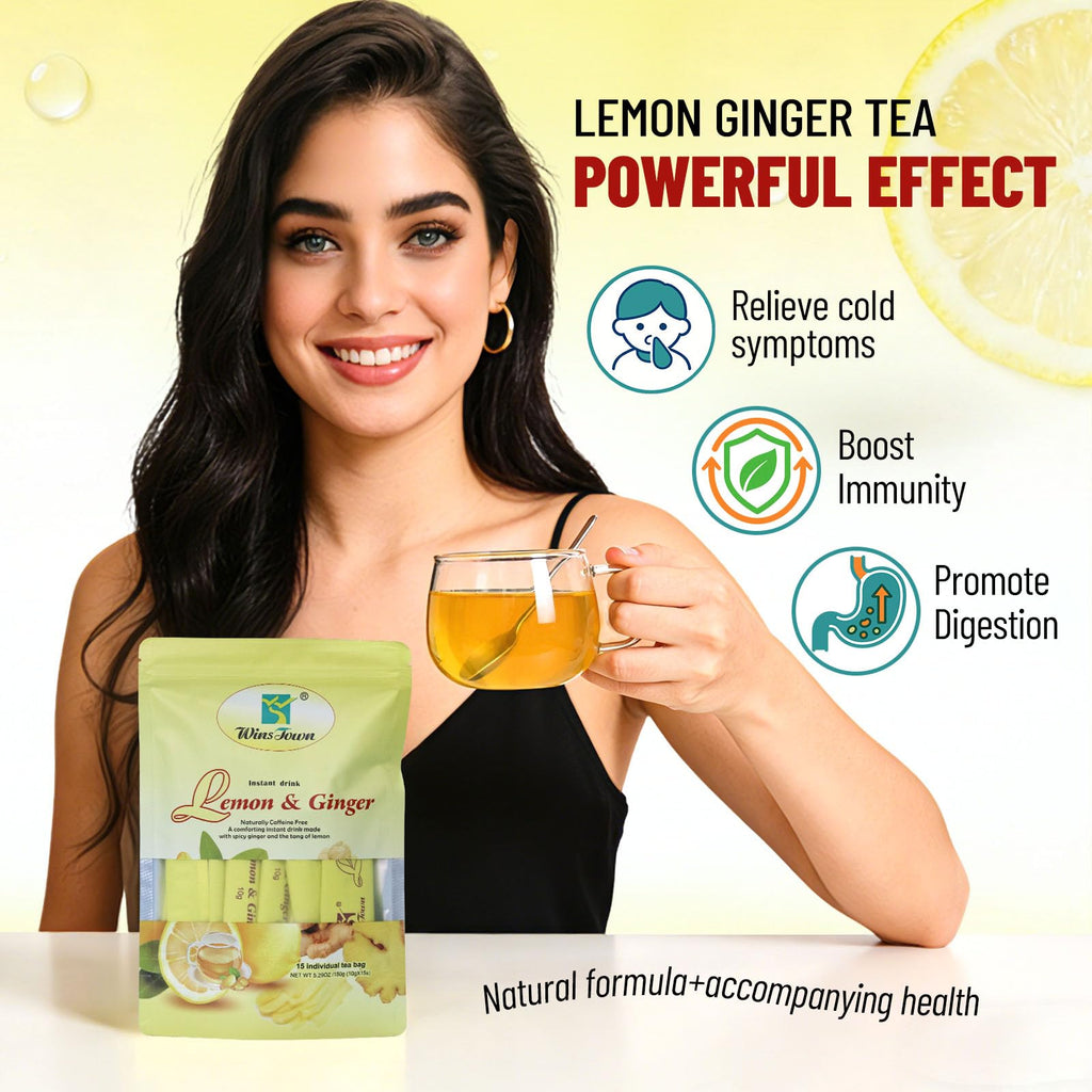 refreshing lemon ginger tea experience