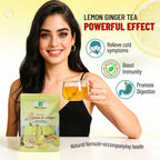 refreshing lemon ginger tea experience