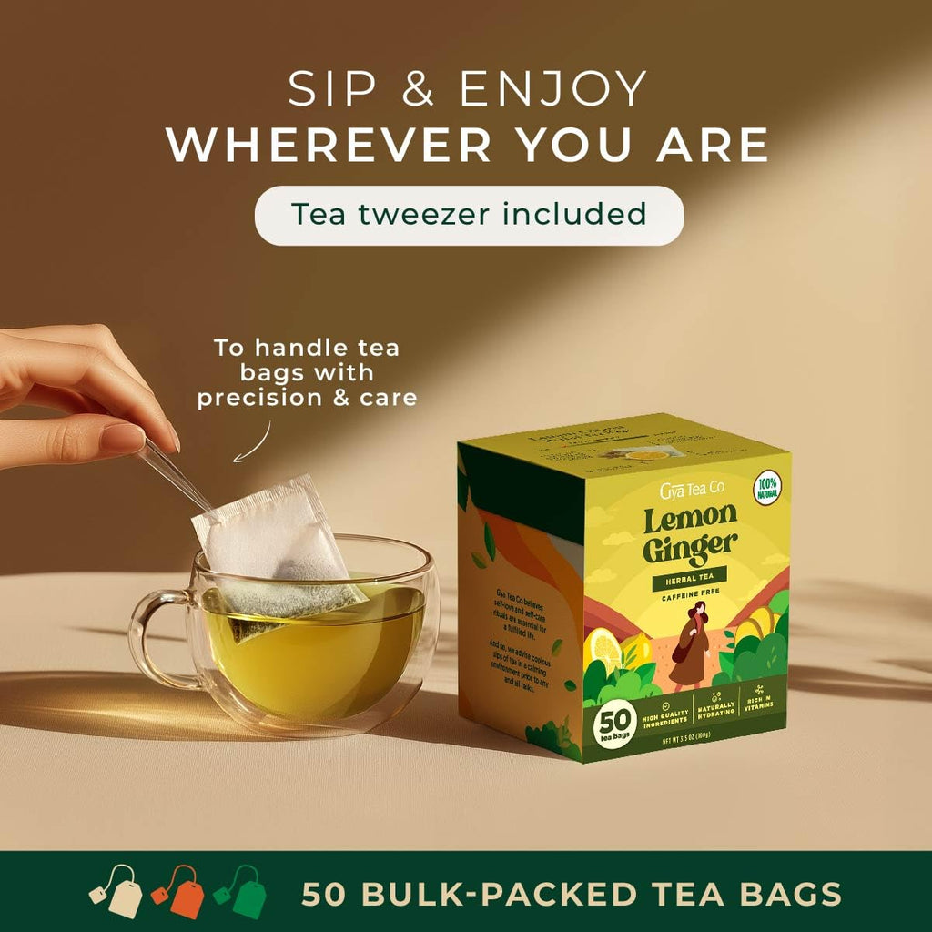 refreshing lemon ginger tea experience