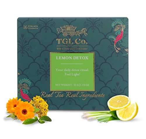 Refreshing lemon green tea blend