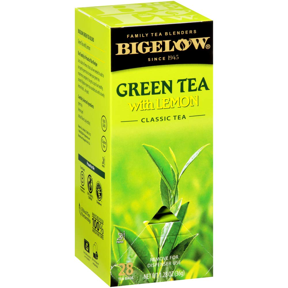 refreshing lemon green tea flavour