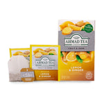 refreshing lemon herbal detox tea