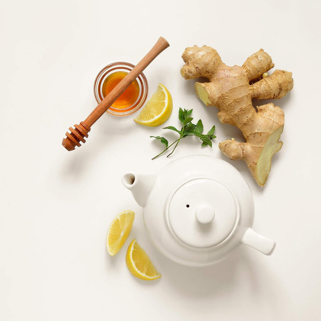 refreshing lemon herbal infusion