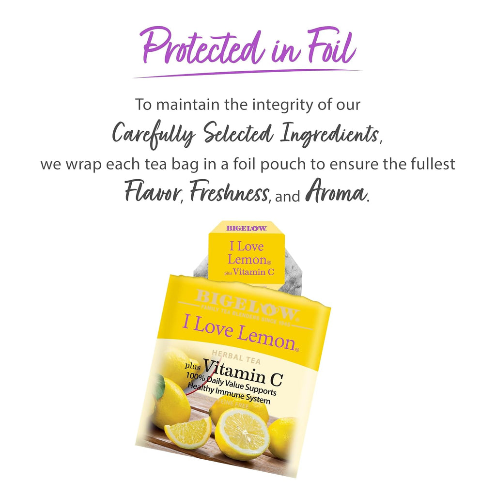 refreshing lemon herbal tea blend