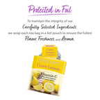 refreshing lemon herbal tea blend
