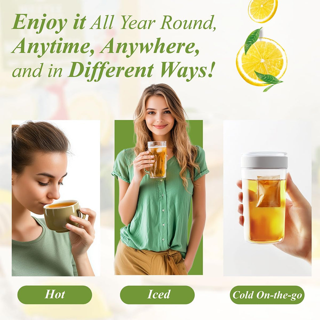 refreshing lemon herbal tea blend