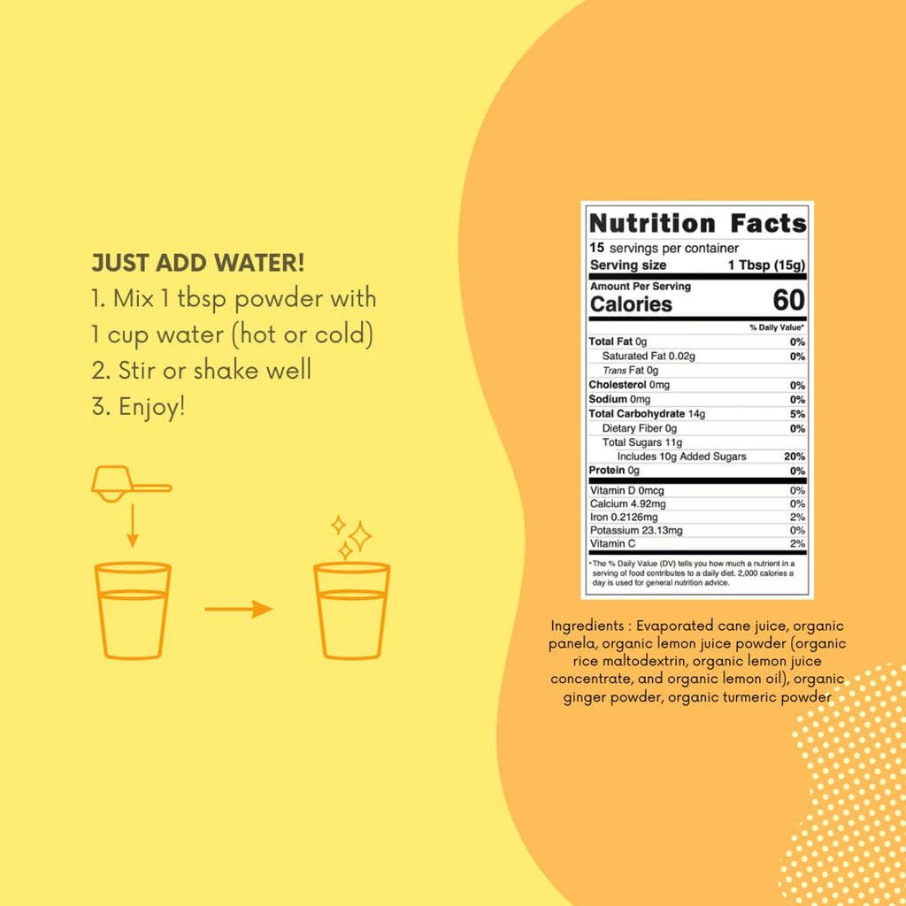 refreshing lemon herbal tea mix