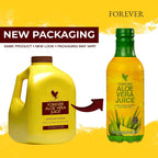 refreshing lemon lime aloe drink