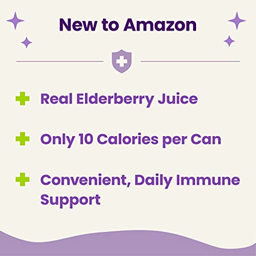 refreshing lemon lime elderberry flavour