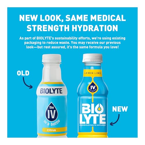 refreshing lemon lime electrolyte beverage