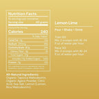 refreshing lemon lime electrolyte blend