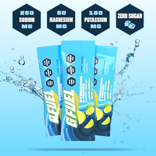 Refreshing lemon lime electrolyte boost