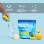 refreshing lemon lime electrolyte drink mix