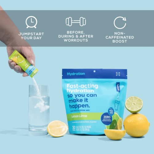 refreshing lemon lime electrolyte drink mix