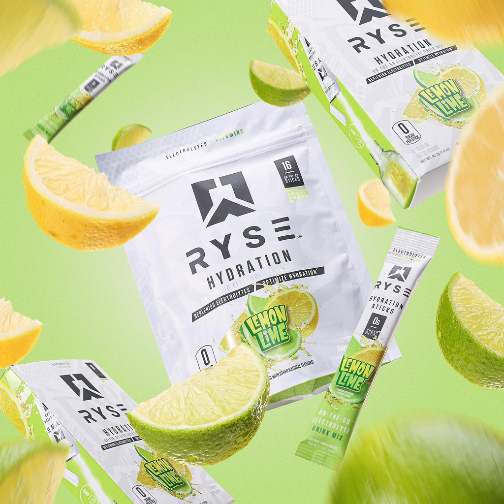 refreshing lemon lime electrolyte drink mix