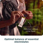 refreshing lemon lime electrolyte drink