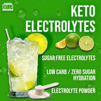 refreshing lemon lime electrolyte supplement