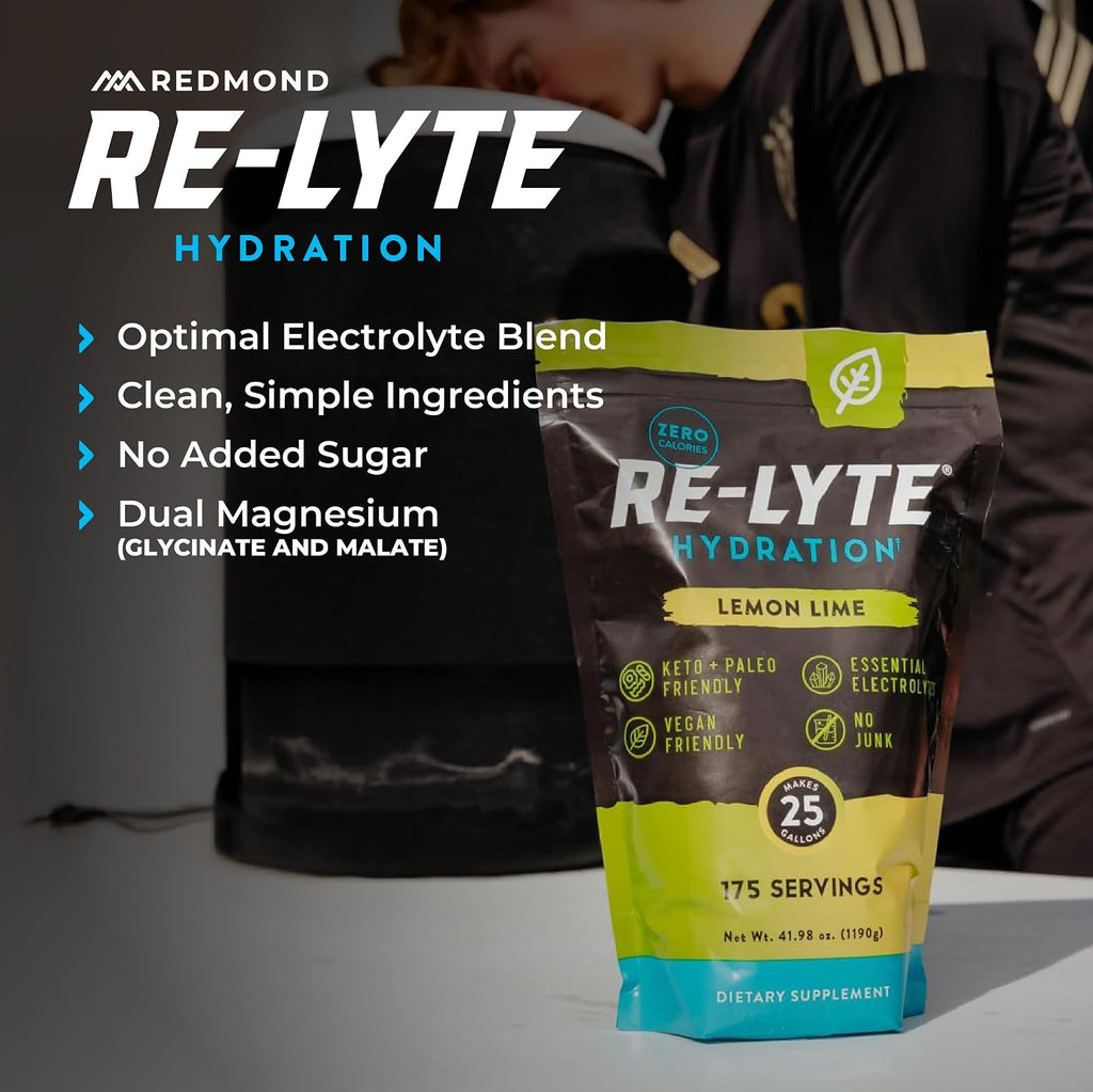 Refreshing lemon lime electrolyte supplement