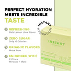 refreshing lemon lime electrolytes drink mix