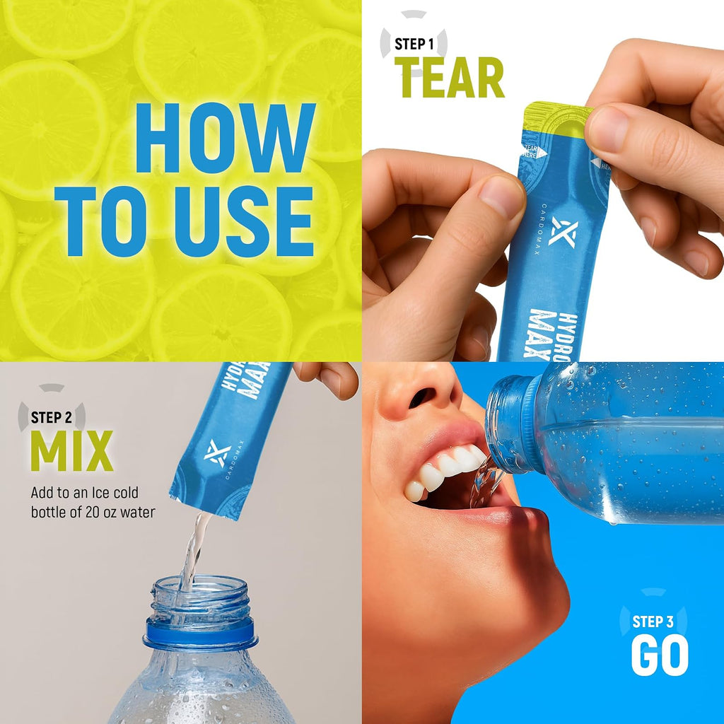 Refreshing lemon lime hydration solution