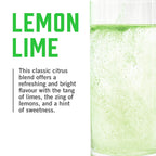 refreshing lemon lime hydration supplement