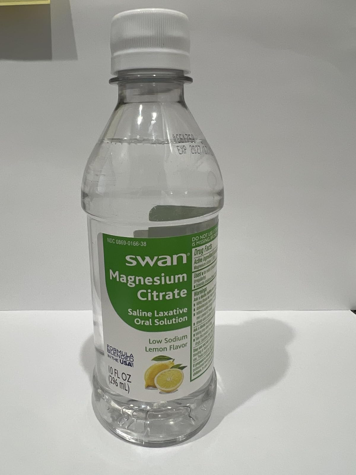 refreshing lemon magnesium drink for health