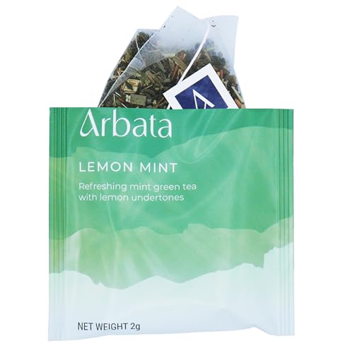 refreshing lemon mint green tea
