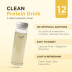 refreshing lemon protein supplement