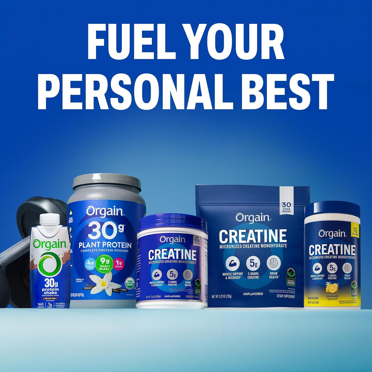 refreshing lemonade creatine supplement