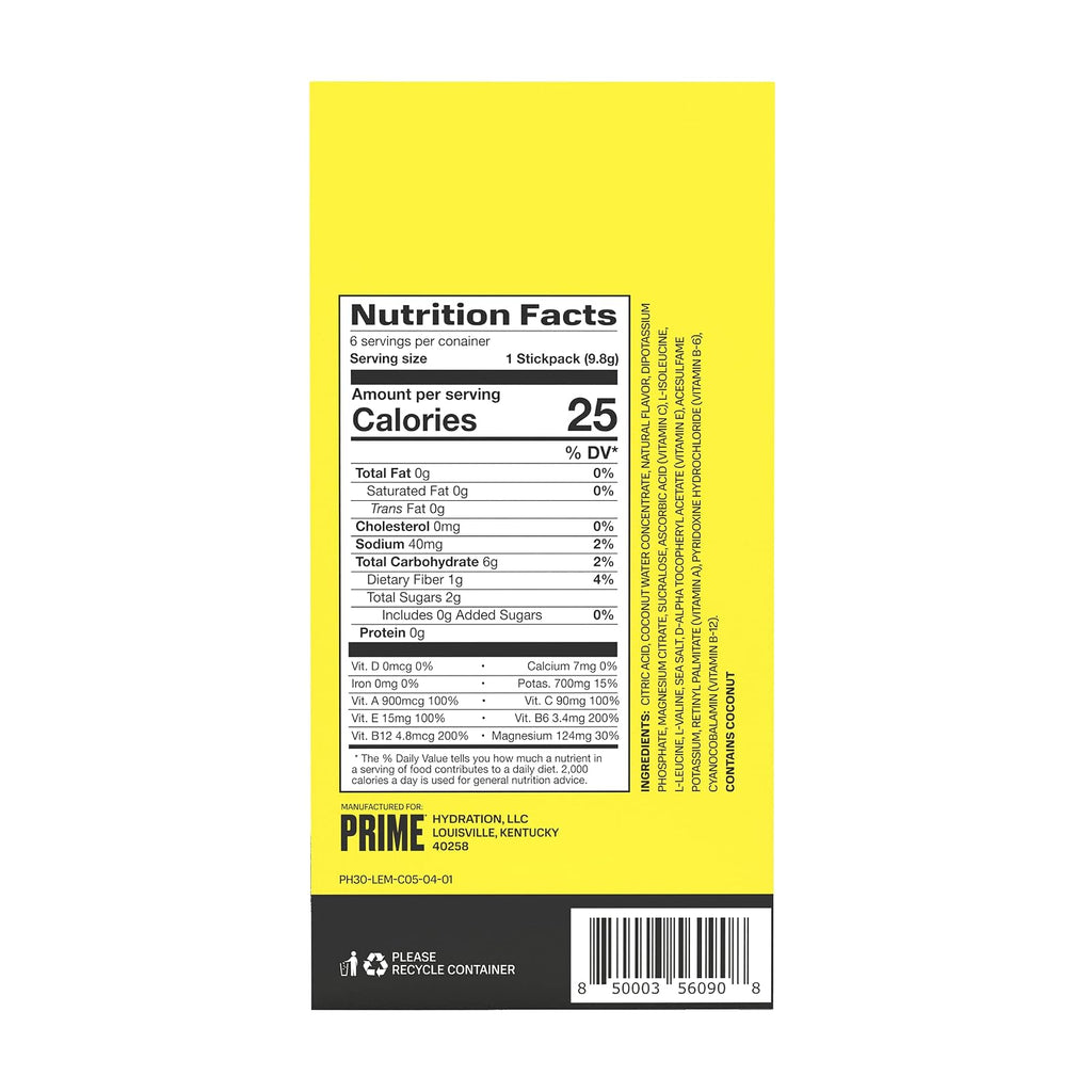 refreshing lemonade electrolyte drink mix